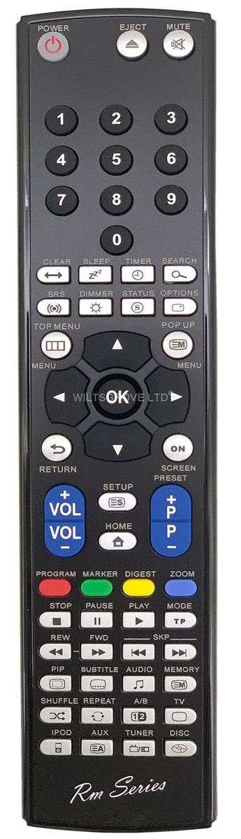 YAMAHA BRX-610 BRX-750 Replacement Remote Control – eremotes
