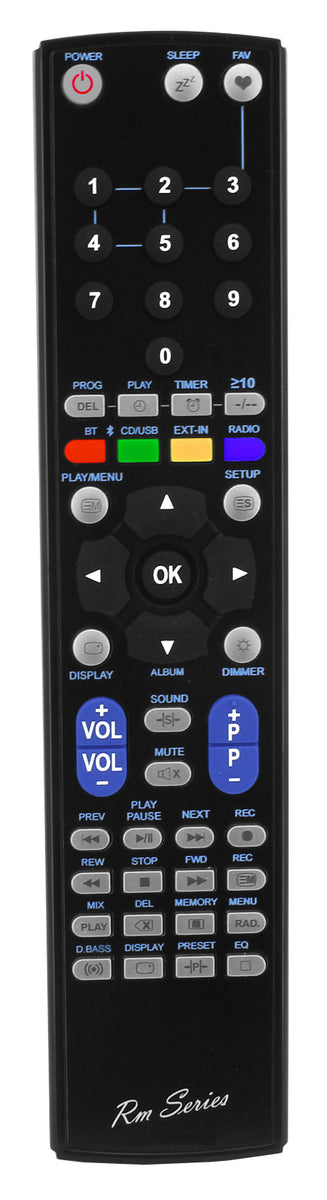PANASONIC SC-PMX82EB-K SC-PMX92 SC-PMX92EG Replacement Remote Control ...