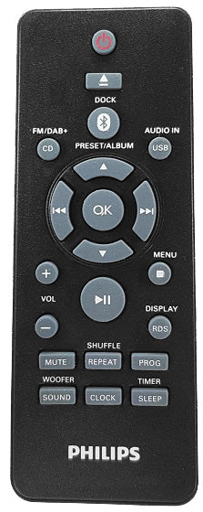 Original Philips Complete Remote for Micro music system 996510061505 ...
