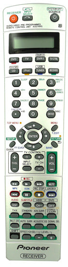 Remote Control PIONEER Original AXD7495 – eremotes