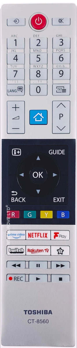 Original Toshiba Remote Control RC45150 30110093 CT-8560 – eremotes