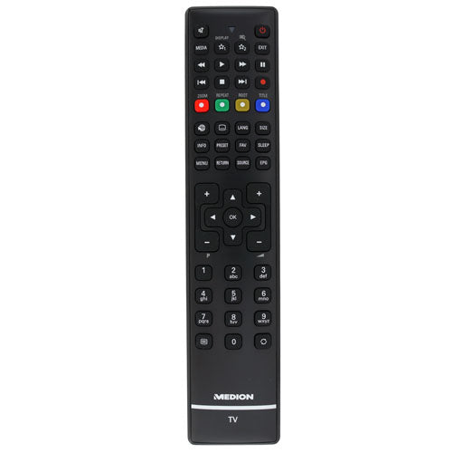 Original Remote Control MEDION Black RC1208 40038764 – eremotes